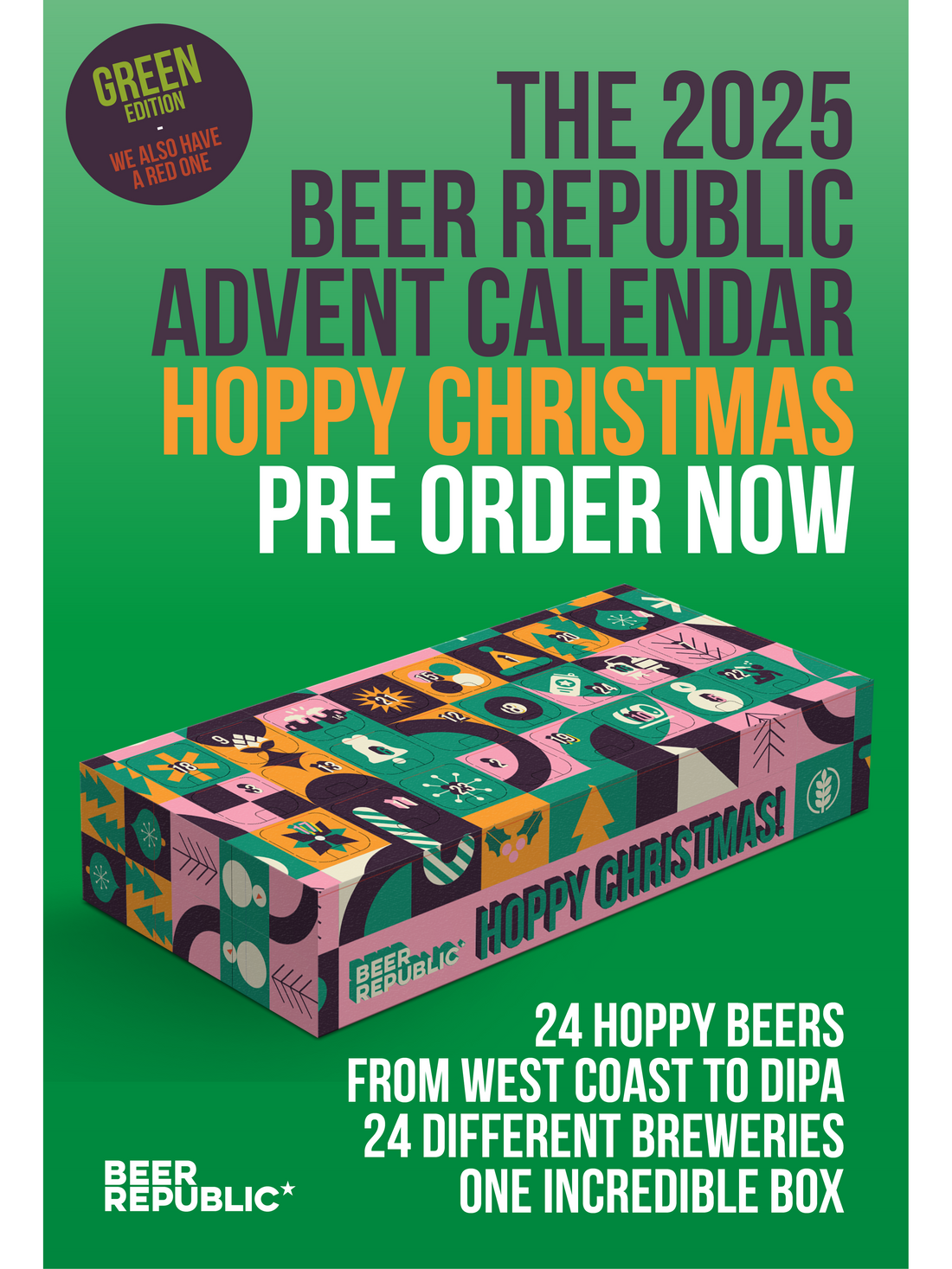 The Beer Republic Advent Calendar 2025 RED Edition